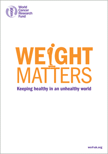 Weight matters | World Cancer Research Fund