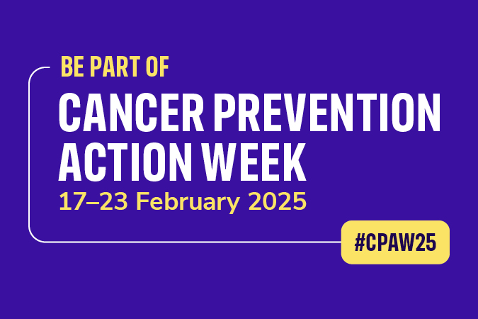 Cancer Prevention Action Week | World Cancer Research Fund