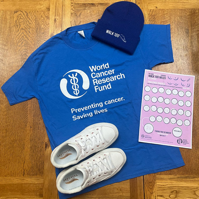 Walk 100 Miles 2026 | World Cancer Research Fund